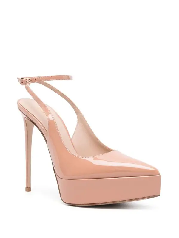 LE SILLA Uma 140mm Slingback Pumps - Pink