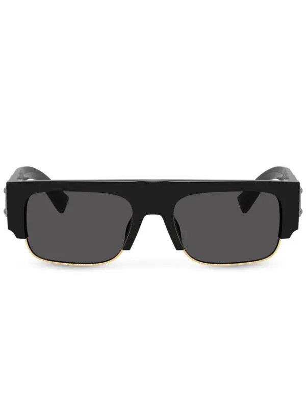 Dolce & Gabbana Rectangle-frame Sunglasses - Black