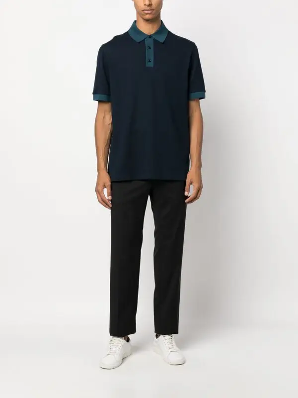 Brioni Tailored Straight-leg Trousers - Black