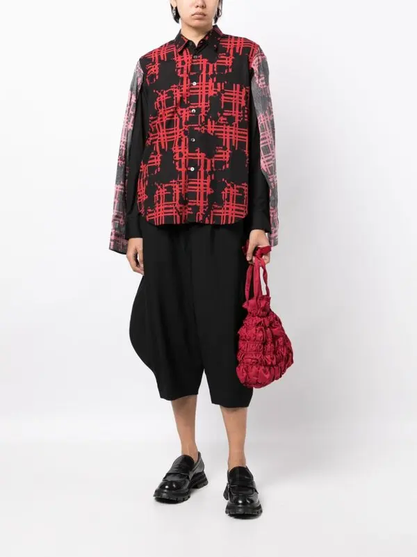 BLACK COMME DES GARÇONS Graphic-print Shirt