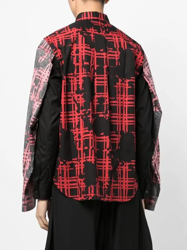 BLACK COMME DES GARÇONS Graphic-print Shirt