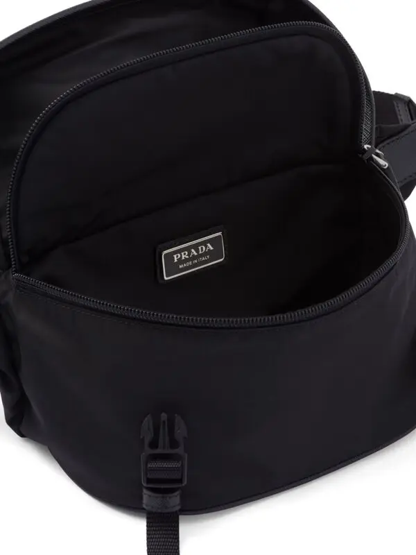Prada Re-nylon And Saffiano Leather Shoulder Bag