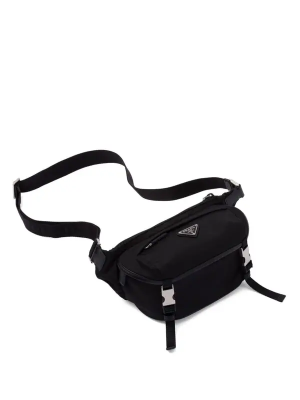 Prada Re-nylon And Saffiano Leather Shoulder Bag
