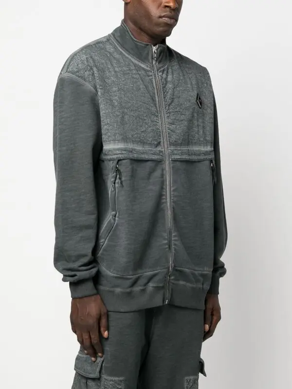 A-COLD-WALL* Zip-up Washed-cotton Sweatshirt