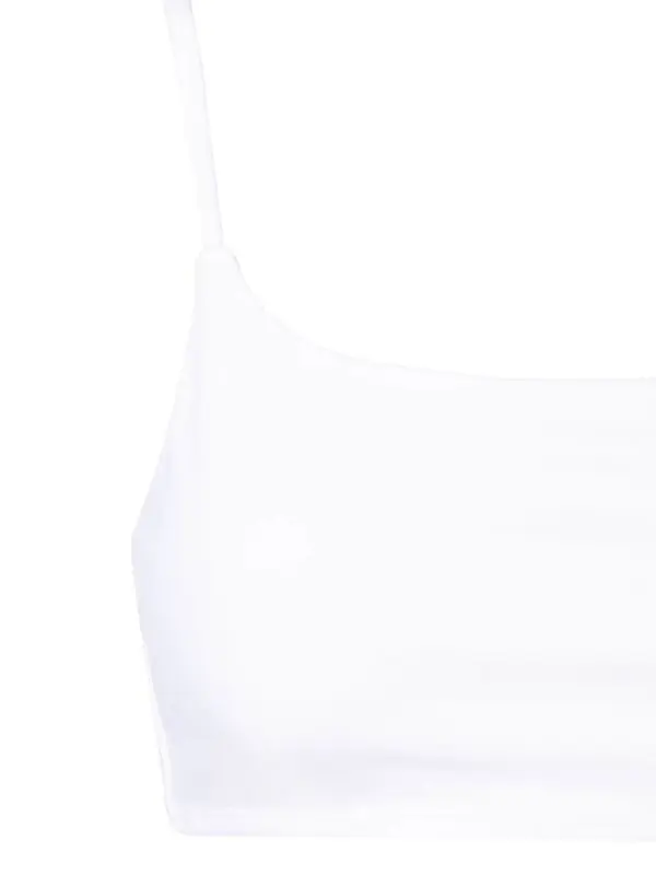 AMIR SLAMA Heart Pendant Bead-embellished Bikini