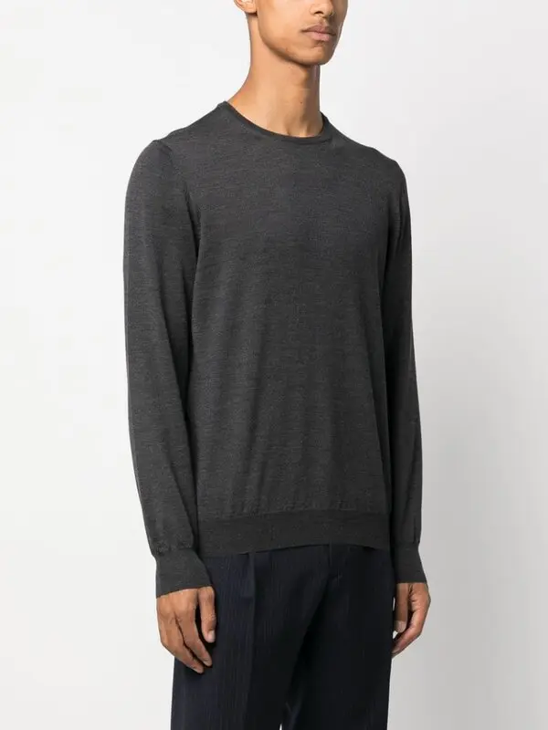 LARDINI Crew-neck Wool Jumper