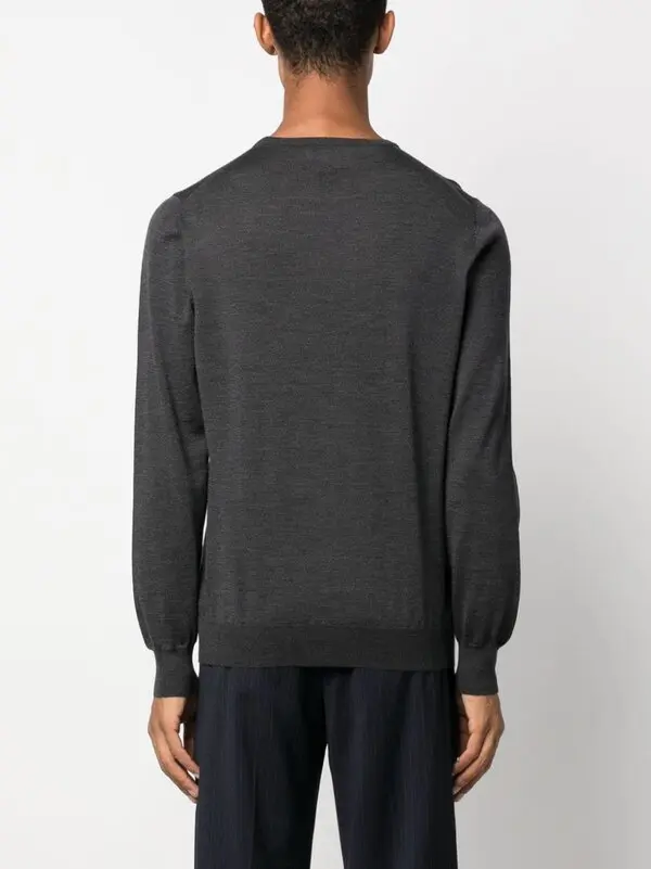 LARDINI Crew-neck Wool Jumper