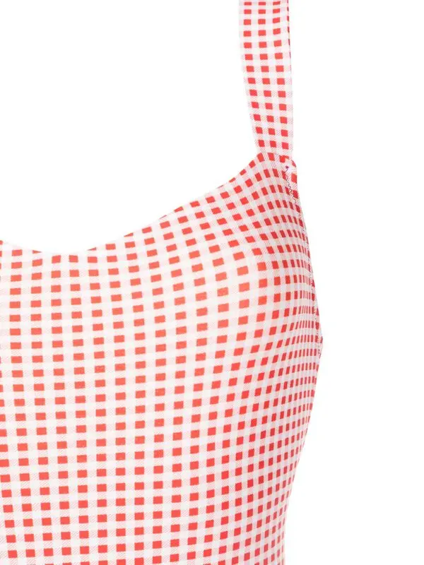 AMIR SLAMA - Amir Slama Gingham Swimsuit
