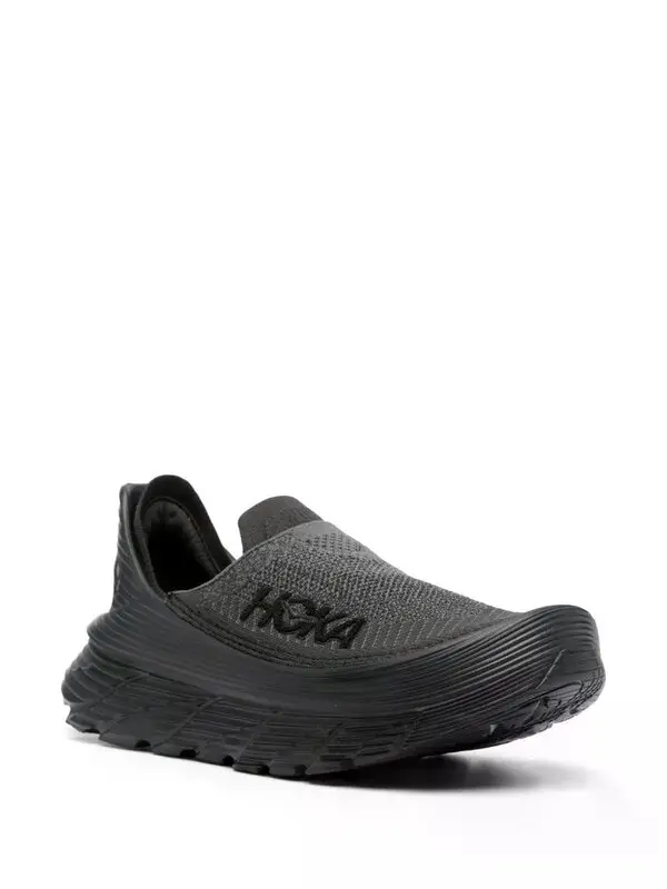 HOKA® Restore Tc Slip-on Sneakers - Black
