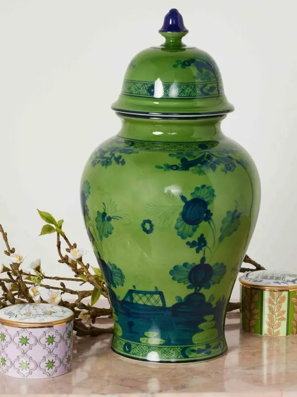 GINORI 1735 Large Potiche Porcelain Vase