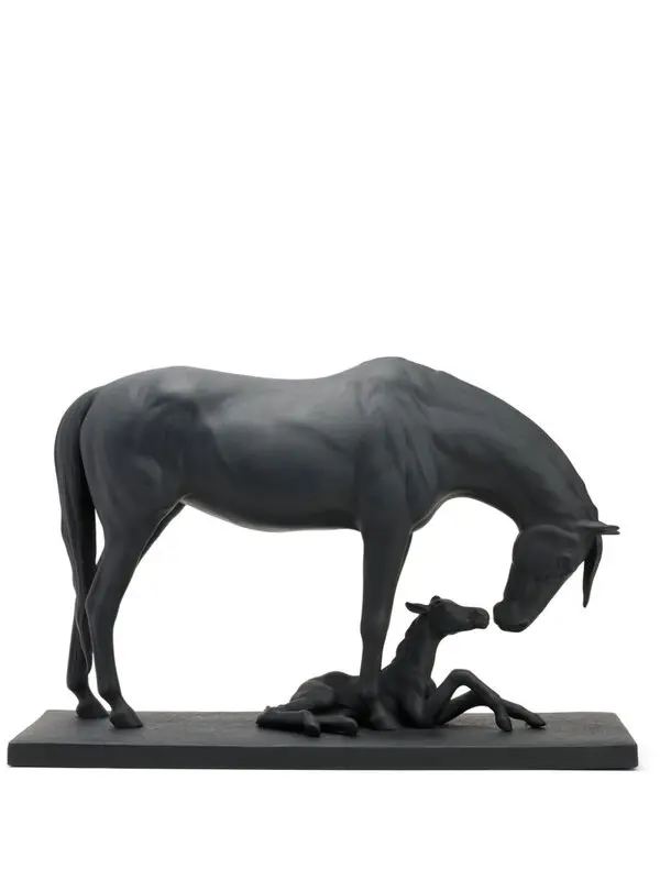 LLADRO Mare And Foal Porcelain Decorative Object