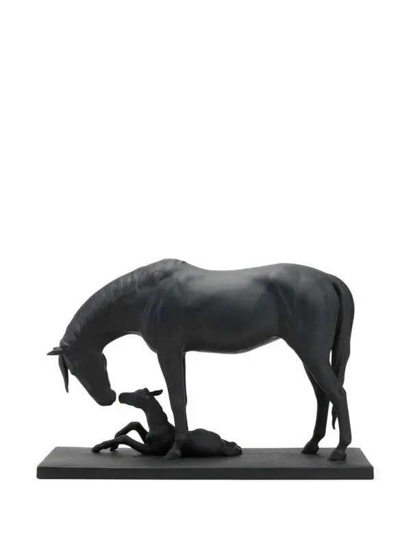 LLADRO Mare And Foal Porcelain Decorative Object