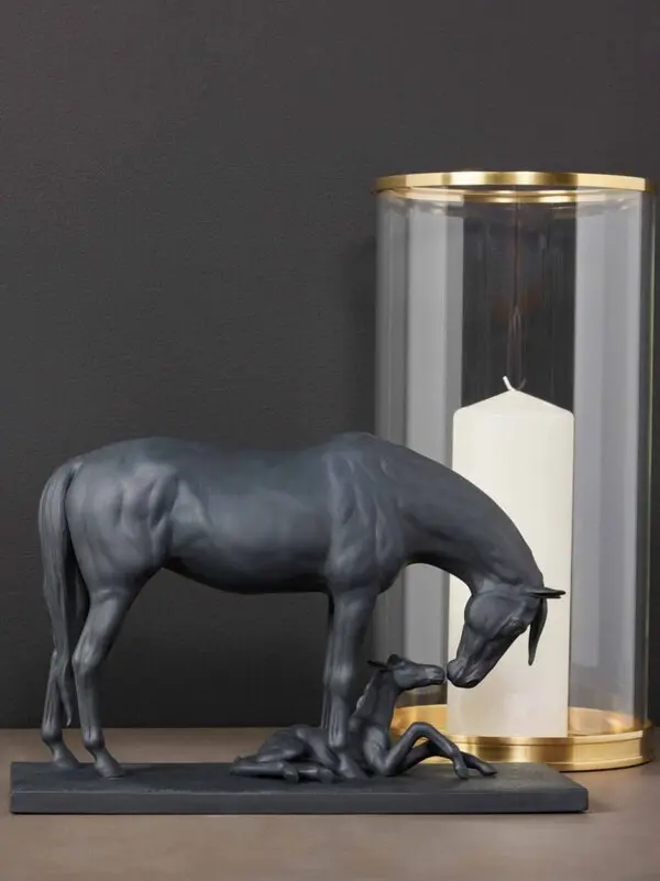 LLADRO Mare And Foal Porcelain Decorative Object