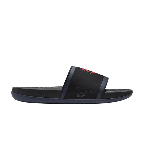 Nike Mlb X Offcourt Slide 'minnesota Twins - Black