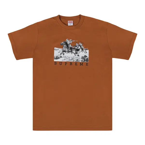 Supreme Riders T-shirt 'rust