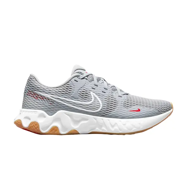 Nike Renew Ride 2 'wolf Chile Red - Grey