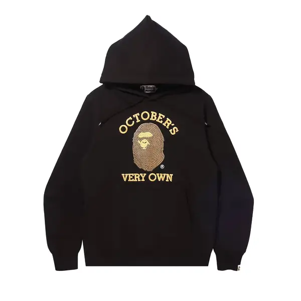 A BATHING APE X Ovo Pullover Hoodie - Black