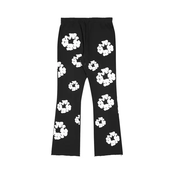 Readymade X Denim Tears Cotton Wreath Sweatpants /white - Black