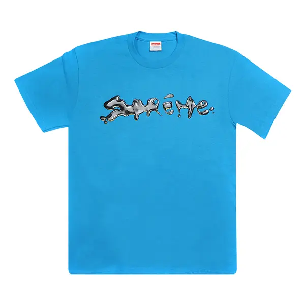 Supreme Liquid Tee 'bright - Blue