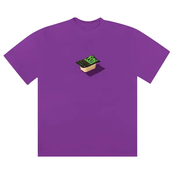 TRAVIS SCOTT X Mcdonald's Cactus Sauce T-shirt Iii - Purple