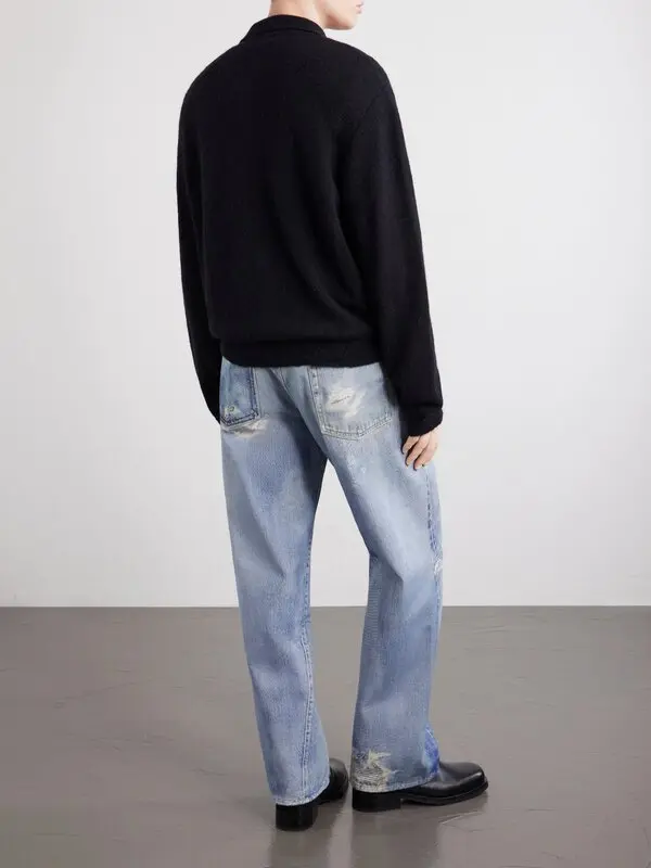 Our Legacy Evening Alpaca-blend Cardigan - Black