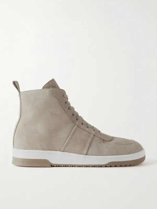 Mr P. Larry Suede High-top Sneakers