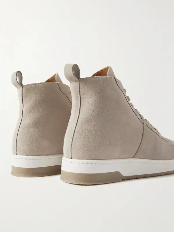 Mr P. Larry Suede High-top Sneakers