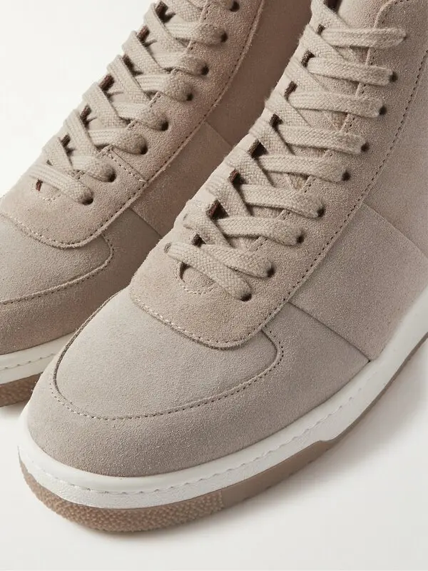 Mr P. Larry Suede High-top Sneakers