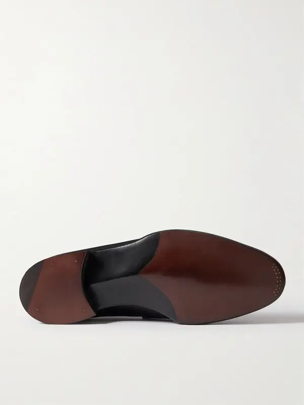 George Cleverley Bradley Ii Leather Penny Loafers