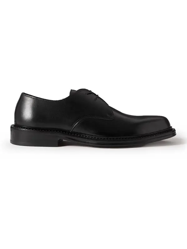 Mr P. James Polished-leather Derby Shoes
