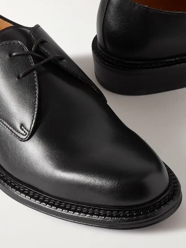 Mr P. James Polished-leather Derby Shoes