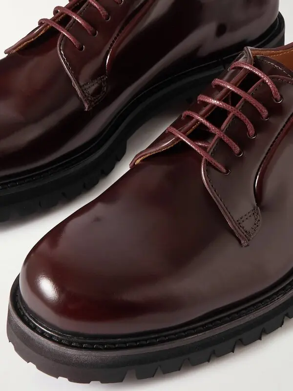 Mr P. Jacques Leather Derby Shoes