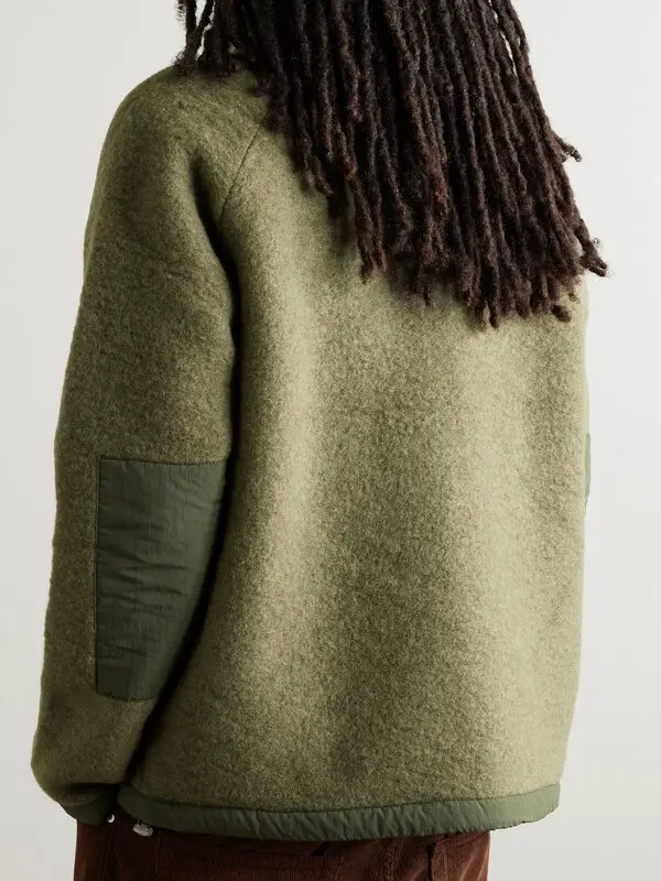 Folk Signal Fleece And Shell Jacket