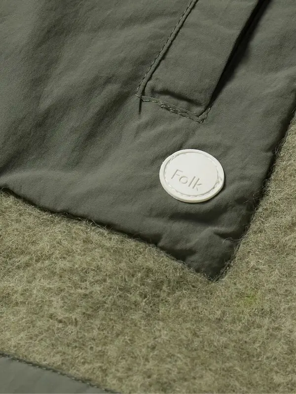 Folk Signal Fleece And Shell Jacket