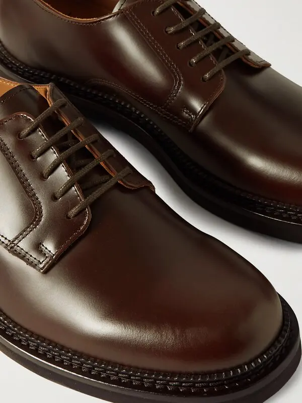 Mr P. Jacques Leather Derby Shoes