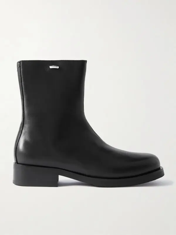 Our Legacy Camion Leather Boots - Black