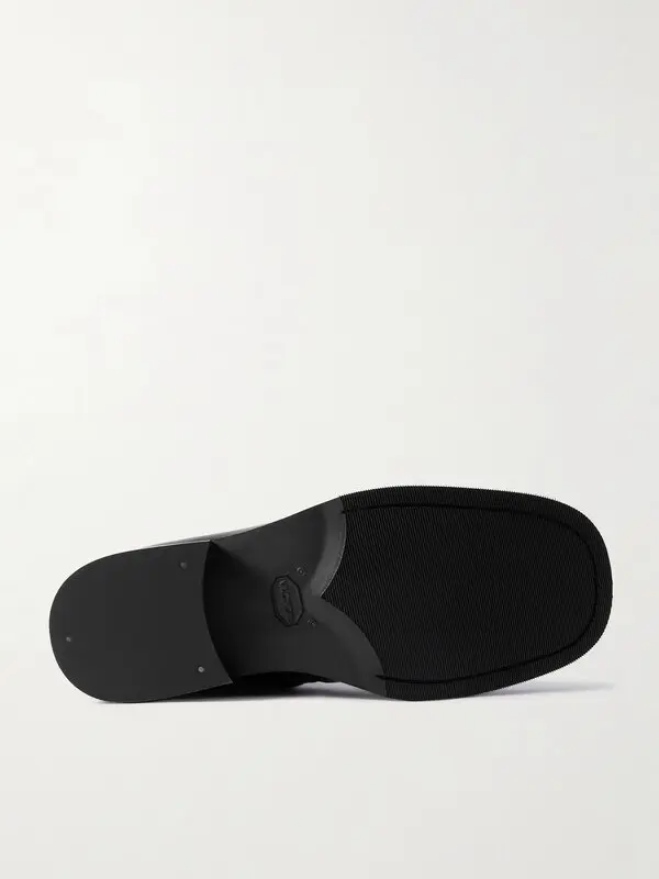 Our Legacy Camion Leather Boots - Black