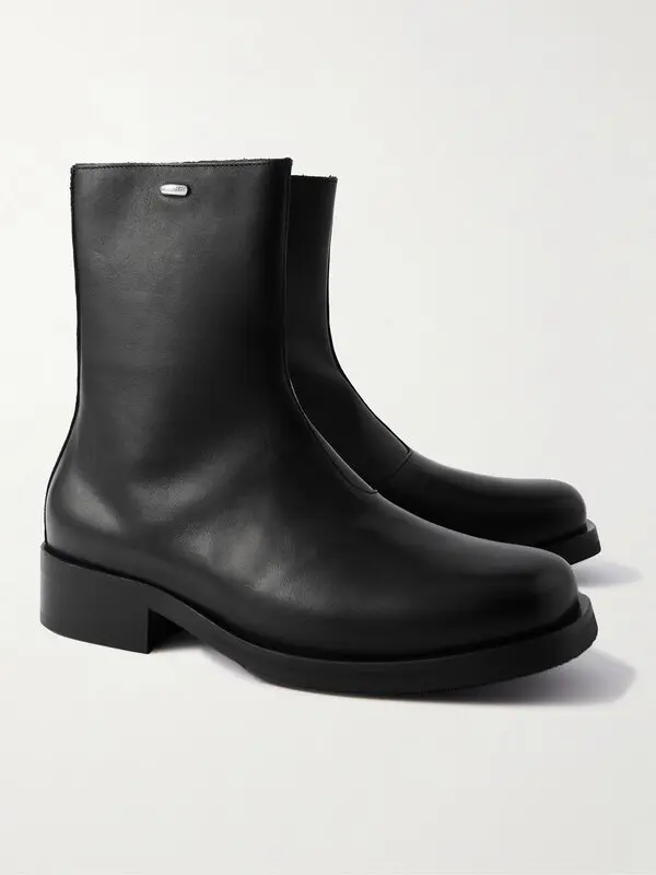 Our Legacy Camion Leather Boots - Black