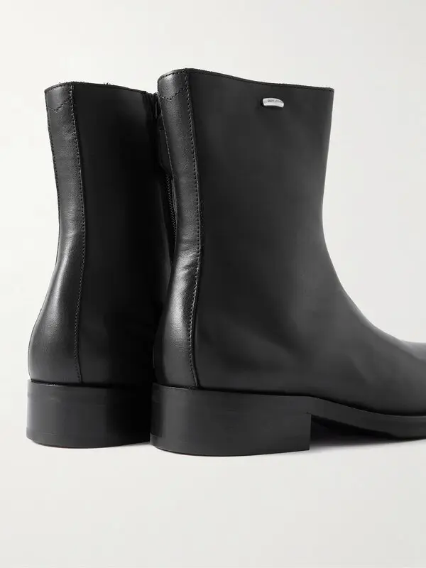 Our Legacy Camion Leather Boots - Black