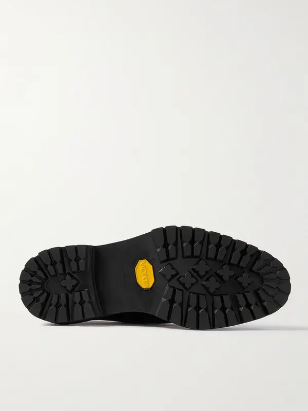 Mr P. Olie Leather Monk-strap Shoes