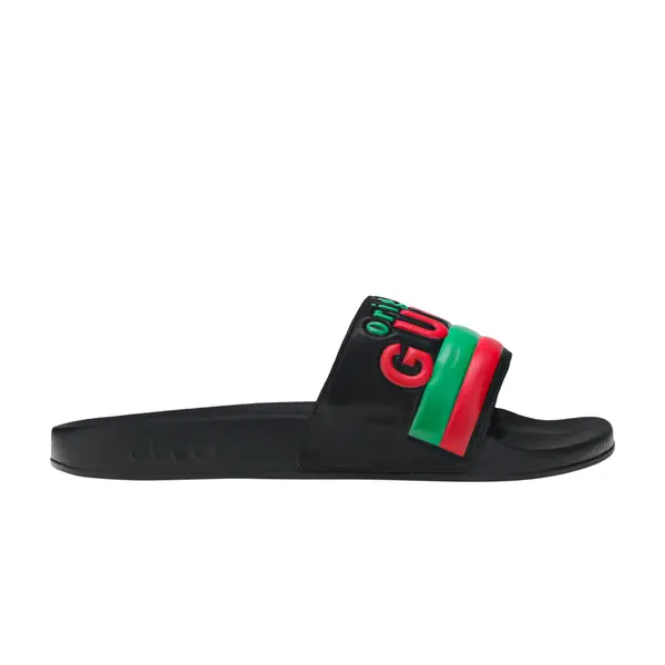 Gucci Slide Sandals - Black