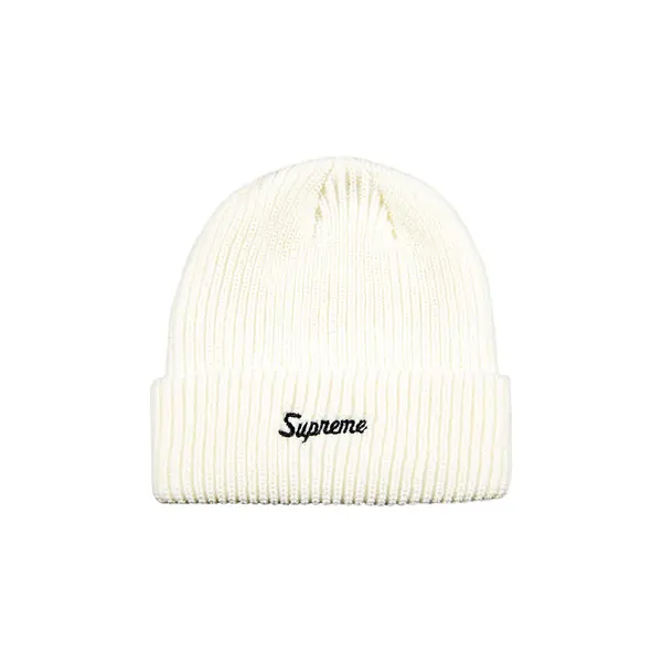 Supreme Loose Gauge Beanie - White
