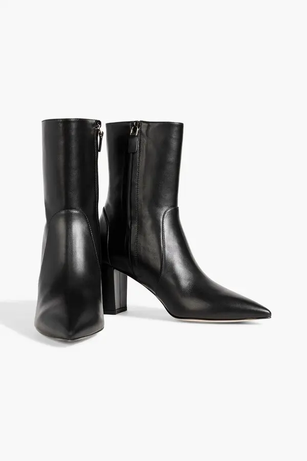 STUART WEITZMAN Linaria 75 Leather Ankle Boots