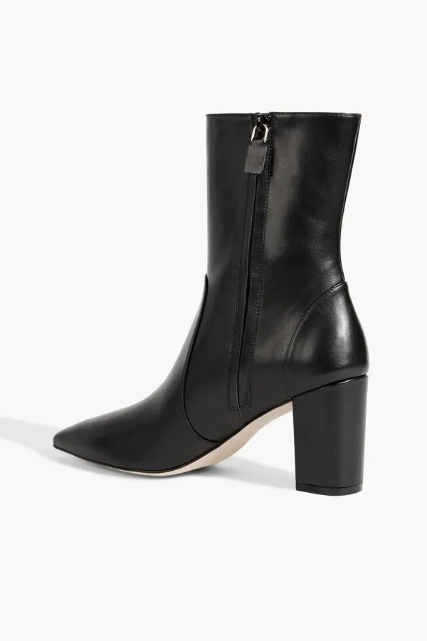 STUART WEITZMAN Linaria 75 Leather Ankle Boots