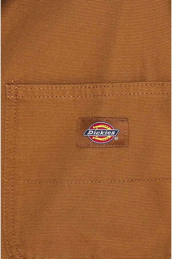 Dickies Duck Canvas Long Sleeve Shirt In Brown