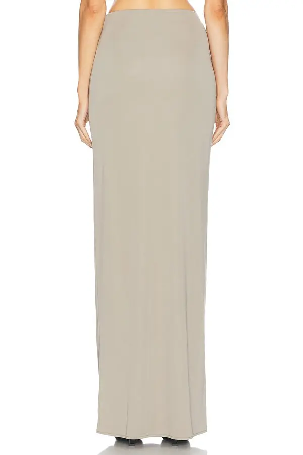 HELSA Matte Jersey Slim Skirt