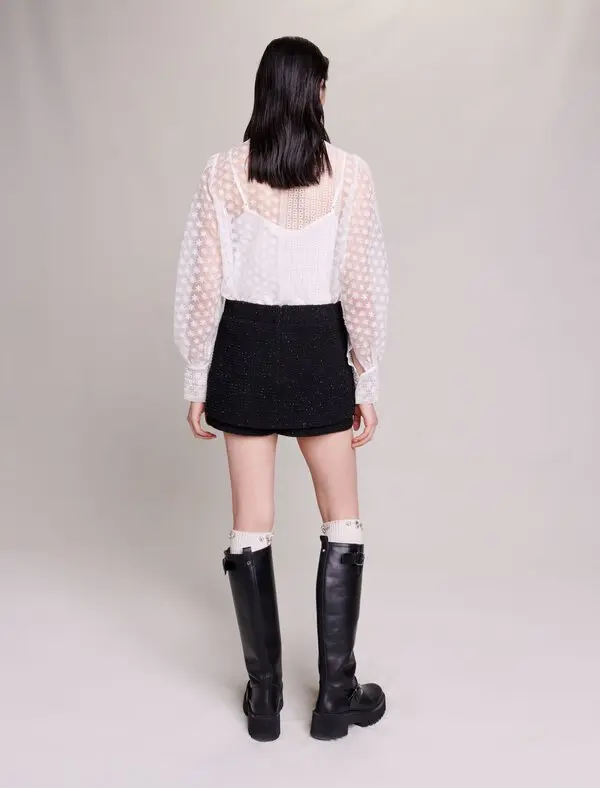 Maje Sheer Shirt