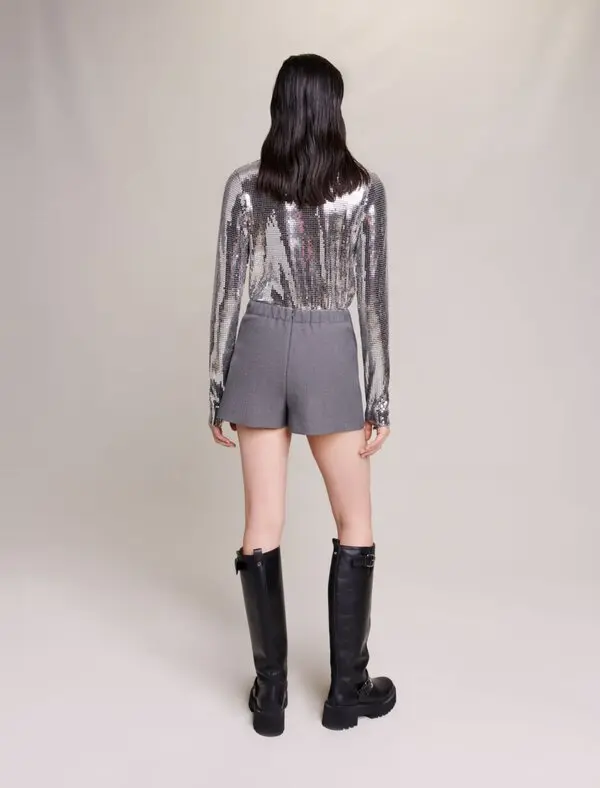 Maje Glittery Top