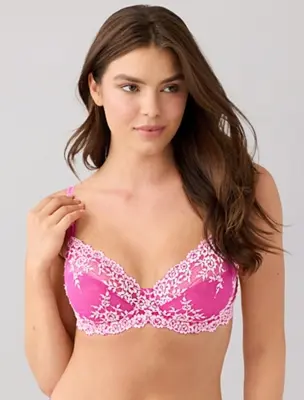 Wacoal Embrace Lace Underwire Bra - Wild Azalea Cradle Pink