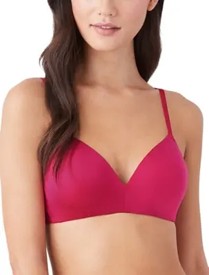 Wacoal Future Foundation Wire Free T-shirt Bra With Lace - Bright Rose